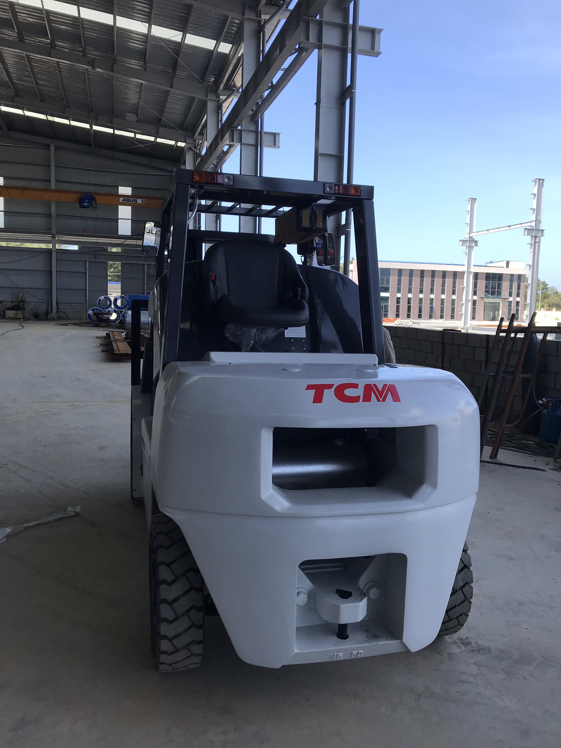 Xe nâng 5 tấn TCM Nhật Bản FD50T9 tại nhà máy tại Quảng Nam T1/2019